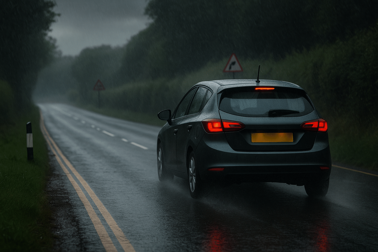 Driving in Heavy Rain in Ireland 2025 Safety Guide